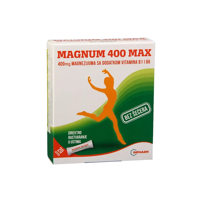Magnum 400 Max 20 kesica - Filly Farm Apoteke